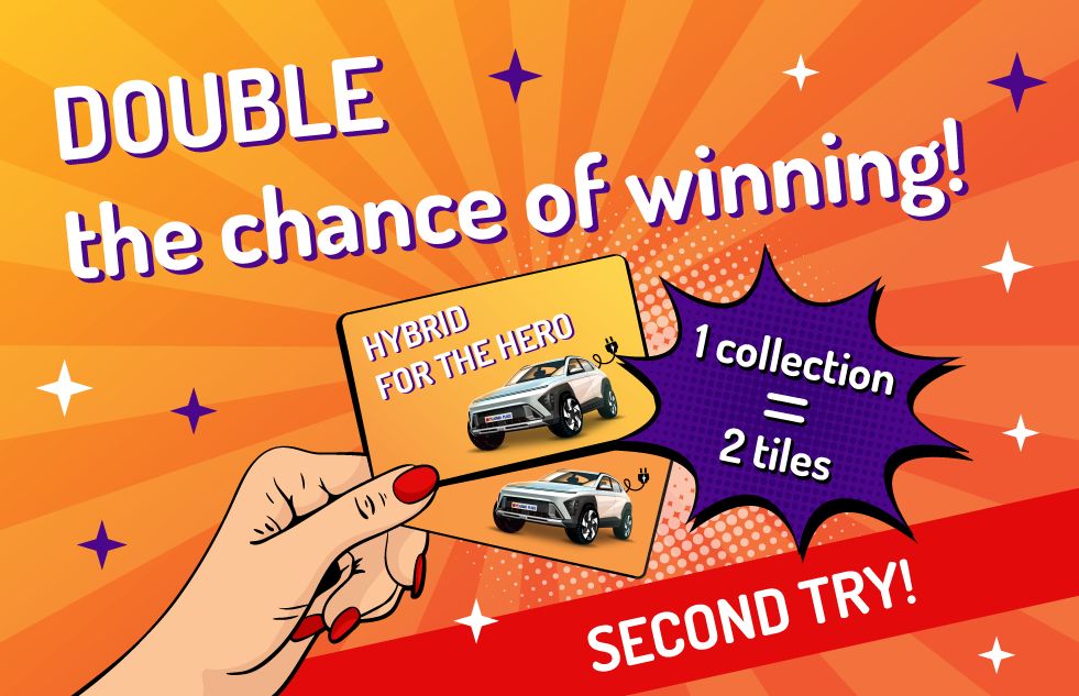 Second try! On June 18, you have double your chance of winning a hybrid ...